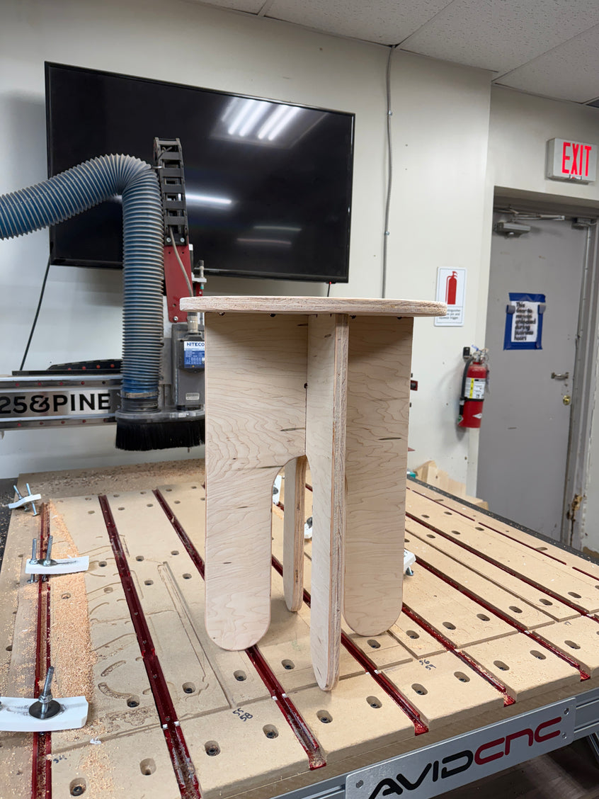 Small Table or Plant Stand CNC Files – Twenty Five and Pine