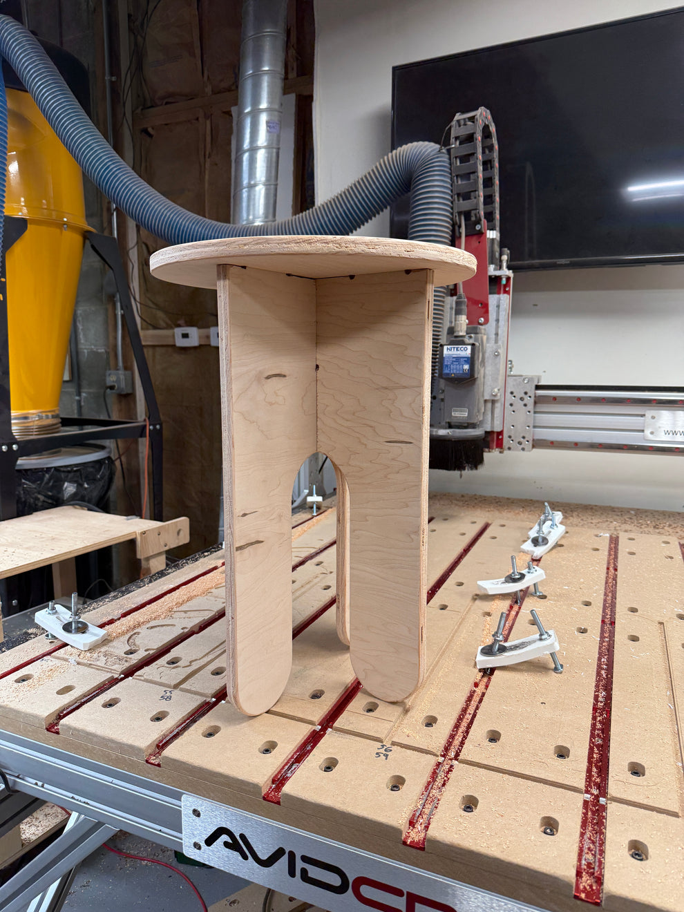 Small Table or Plant Stand CNC Files – Twenty Five and Pine