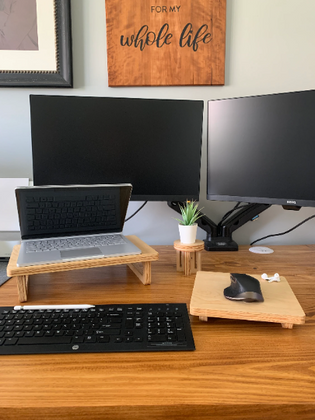 CNC Files for Laptop Stand and Mouse Pad, CNC Router Project for Wood ...