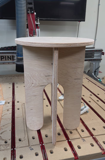 Small Table or Plant Stand CNC Files – Twenty Five and Pine